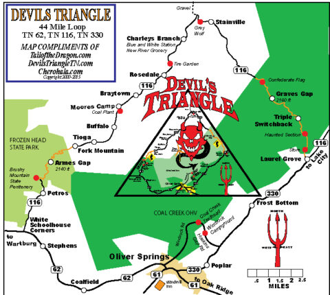 Devils Triangle - Tail of The Dragon