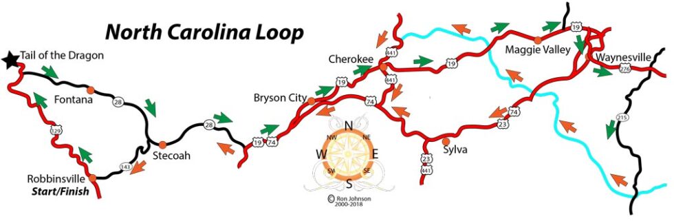 North Carolina Loop - Tail of The Dragon